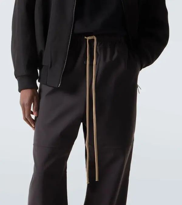 Fear Of God Drawstring Wide-leg Pants