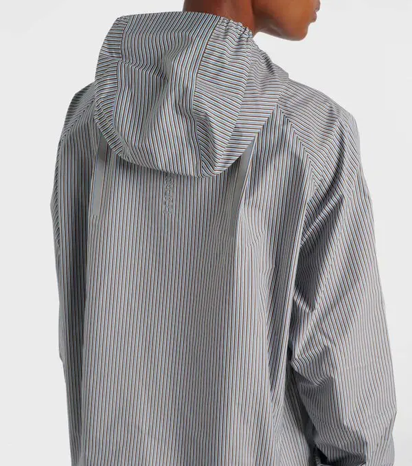 Loewe Striped Half-zip Jacket