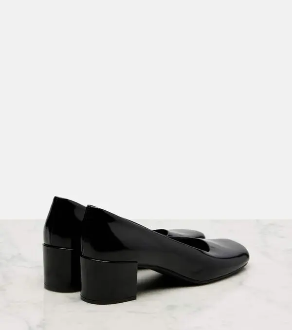 THE ROW Penelope Patent Leather Pumps