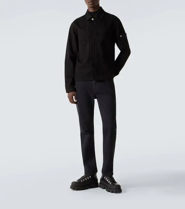 Stone Island Compass Denim Overshirt