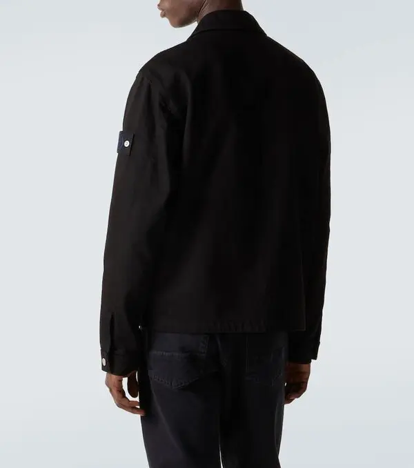 Stone Island Compass Denim Overshirt