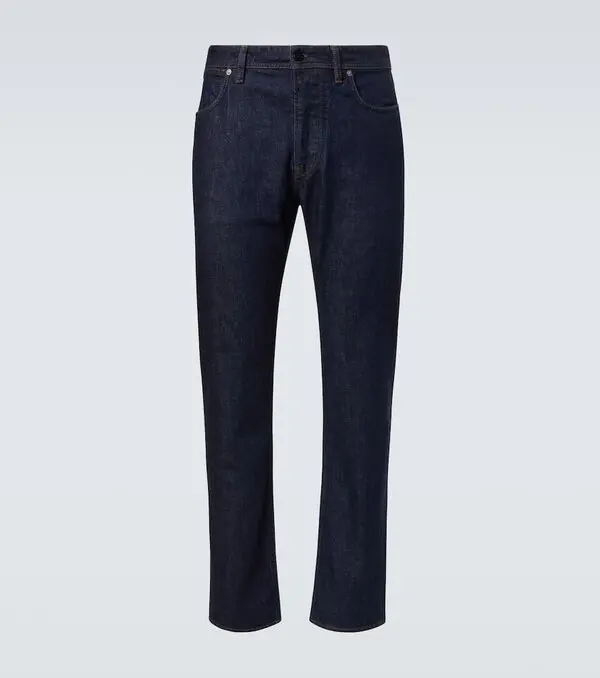 Stone Island Mid-rise Straight Jeans - Blue