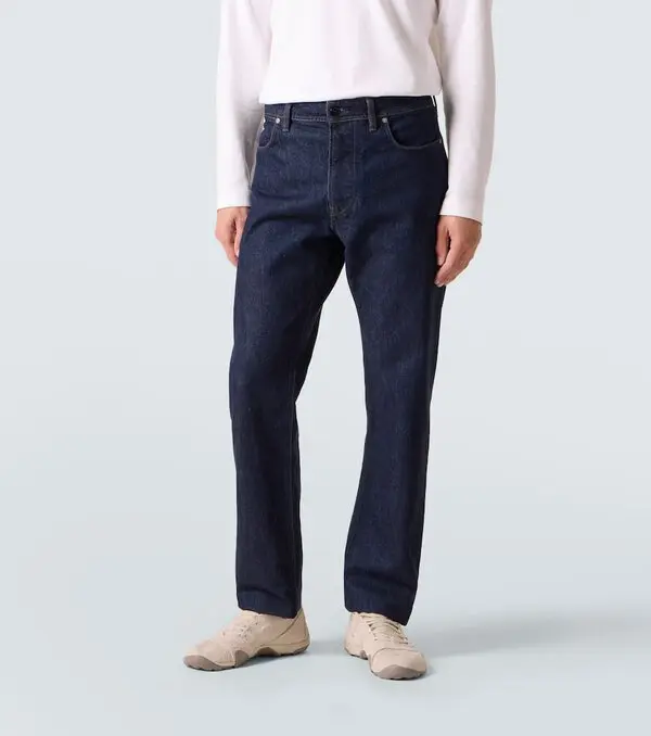 Stone Island Mid-rise Straight Jeans - Blue