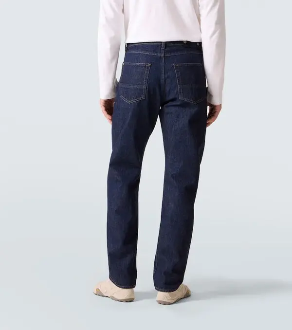 Stone Island Mid-rise Straight Jeans - Blue
