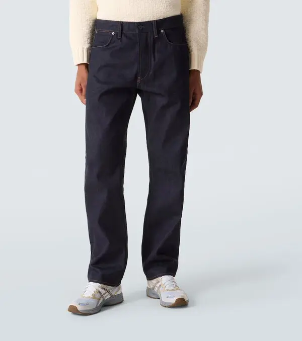 Stone Island Mid-rise Straight Jeans - Blue