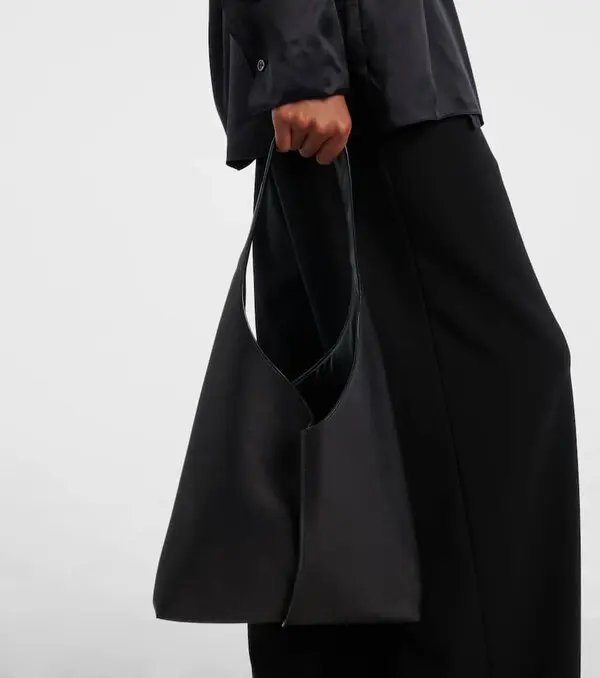 THE ROW Bindle Small Leather Shoulder Bag