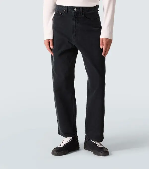 A.PRESSE High-rise Wide-leg Jeans
