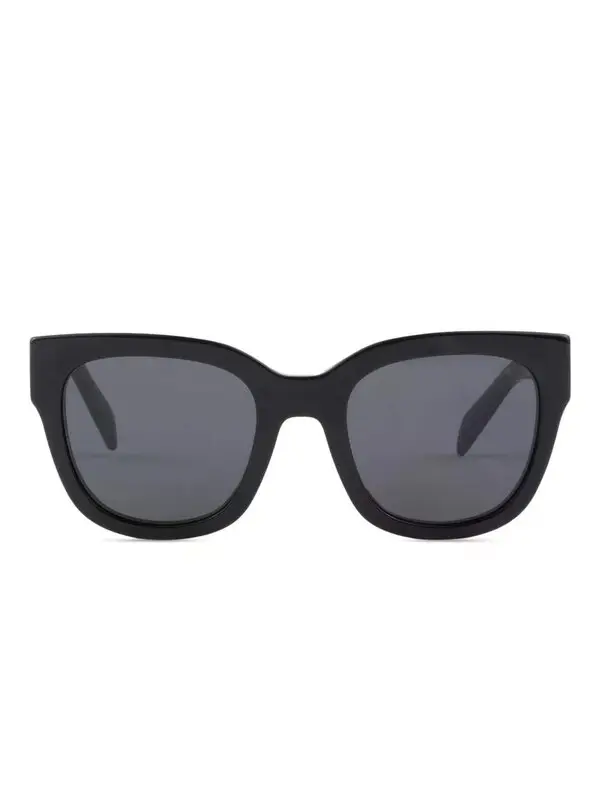 Prada Rectangle-frame Sunglasses - Black