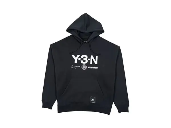 Y3 X Neighborhood Gfx Hoodie - Black