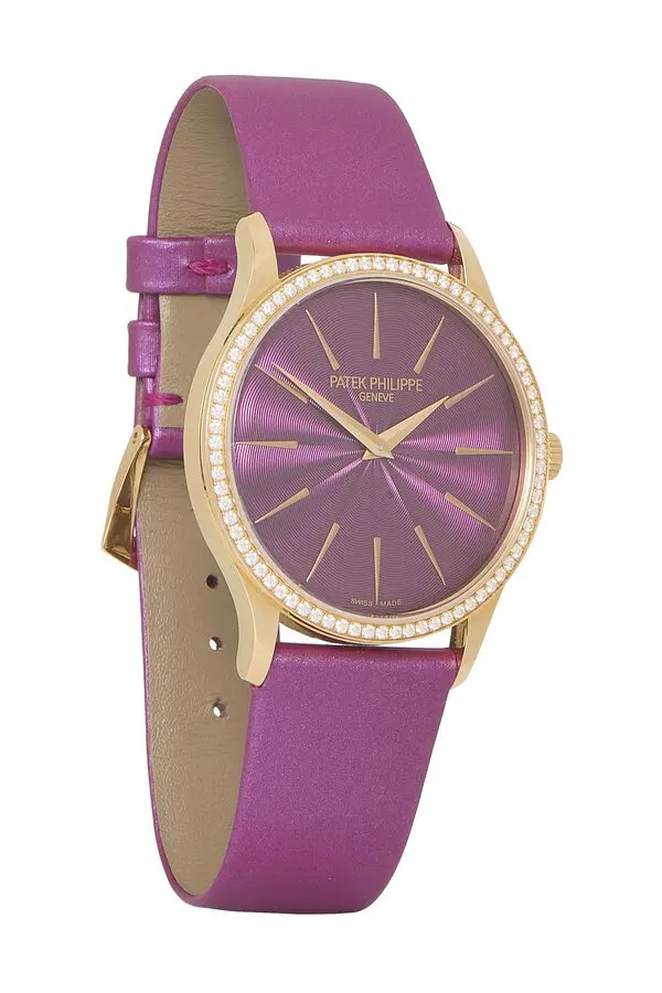 Patek Philippe Calatrava Joaillerie Watch - Purple