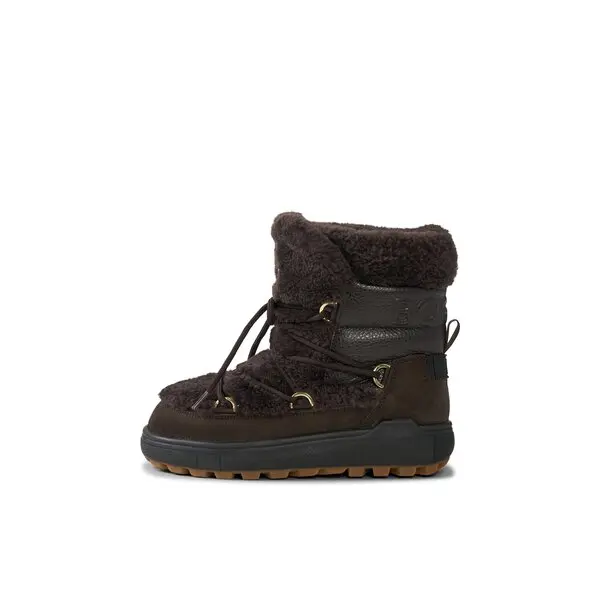 Bogner Chamonix Snow Boots With Spikes - Chocolate