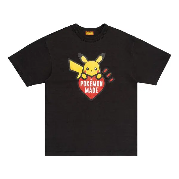 HUMAN MADE X Pokemon Graphic T-shirt - Black