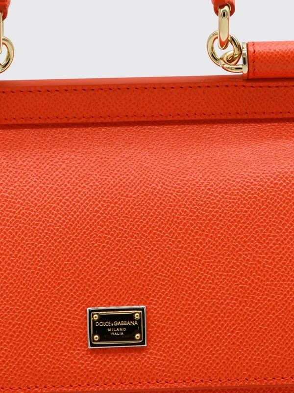 Dolce & Gabbana Sicily Mini Handbag - Orange