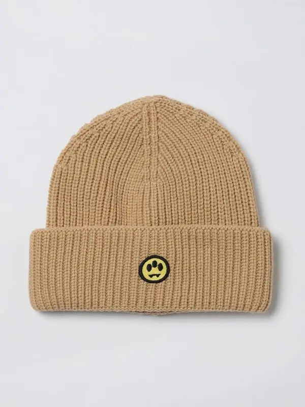 BARROW Ribbed Beanie - Brown