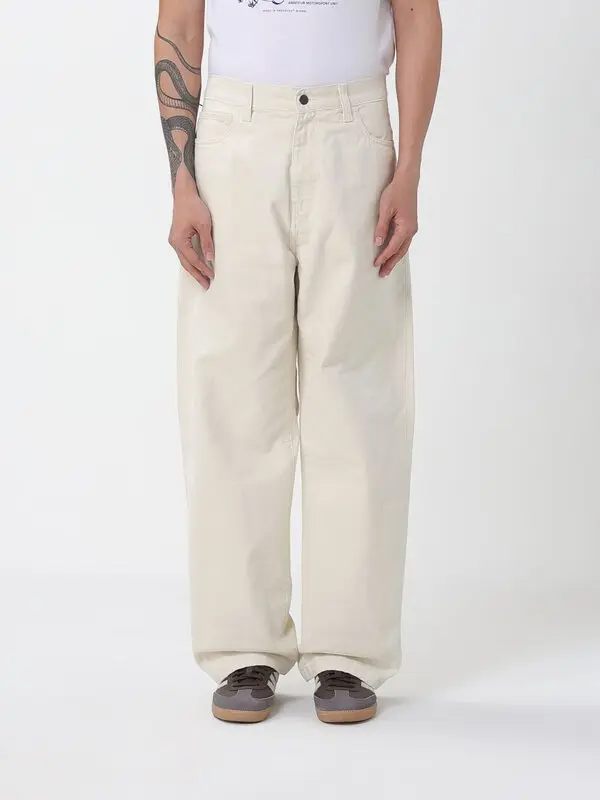 Carhartt Work In Progress Wide Leg Jeans - White