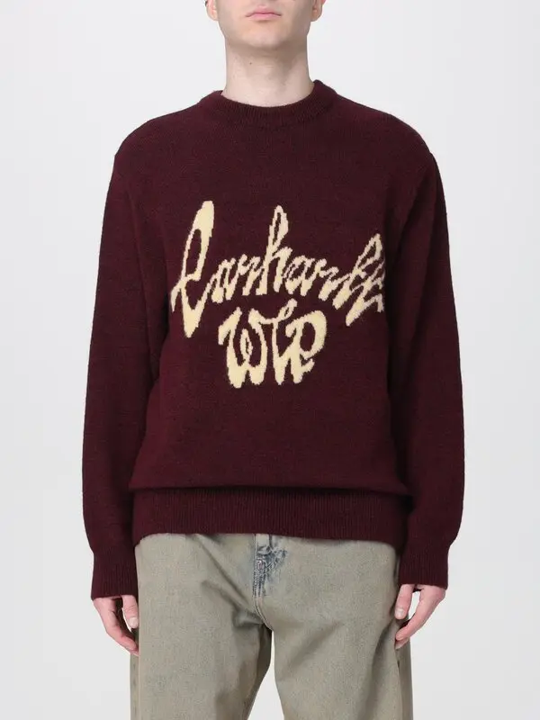 Carhartt Work In Progress Sweater - Burgundy
