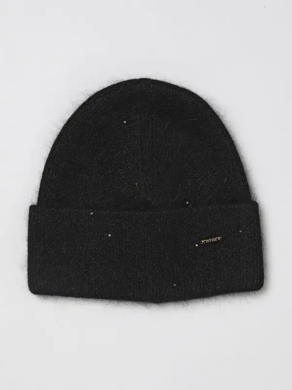 TWINSET Beanie - Black