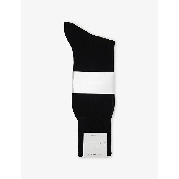 Falke No. 2 Finest Cashmere-blend Crew Socks - Black