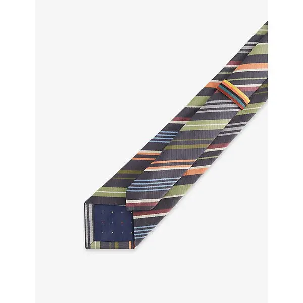 Paul Smith Regular-stripe Silk Tie