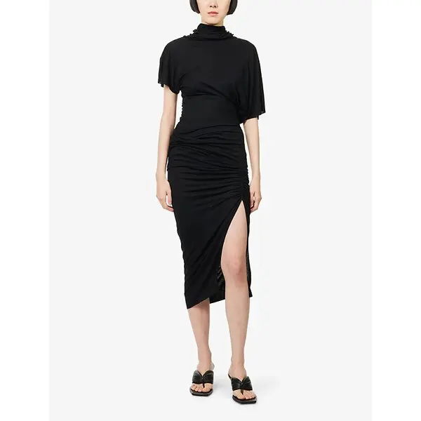 Rick Owens Lilith Draped Jersey Top