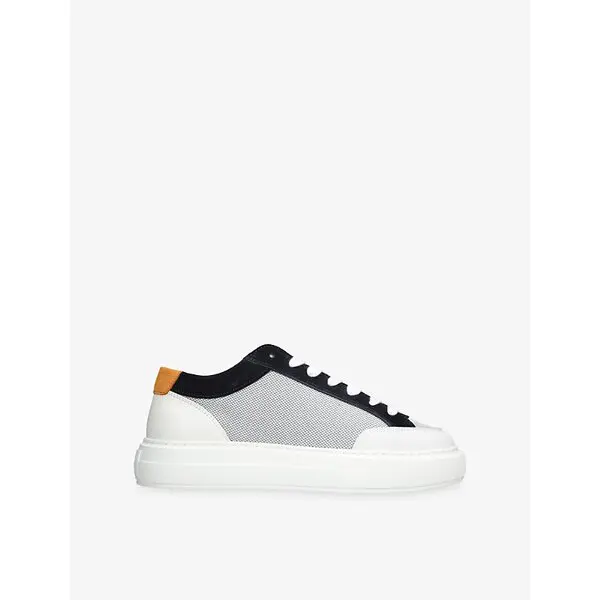 CLEENS Luxor Leather And Mesh Trainers
