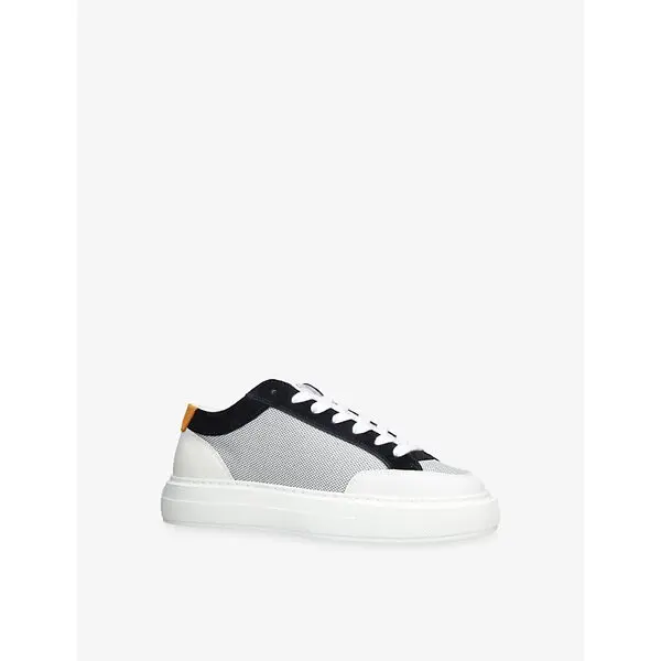 CLEENS Luxor Leather And Mesh Trainers