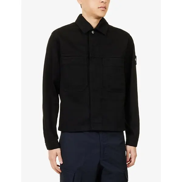 Stone Island Patch-pocket Denim Jacket