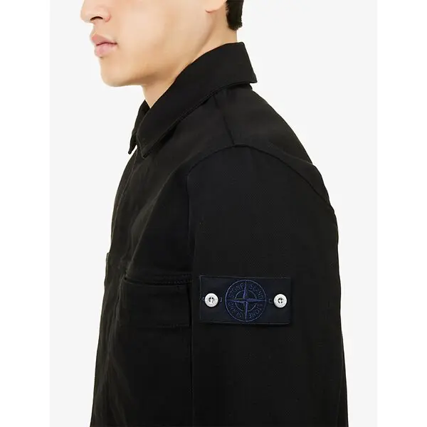 Stone Island Patch-pocket Denim Jacket