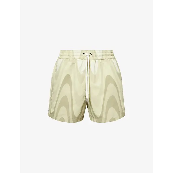 Frescobol Carioca Grain Swim Shorts - Willow Green