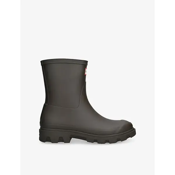 Hunter Downpour Short Wellington Boots - Brown