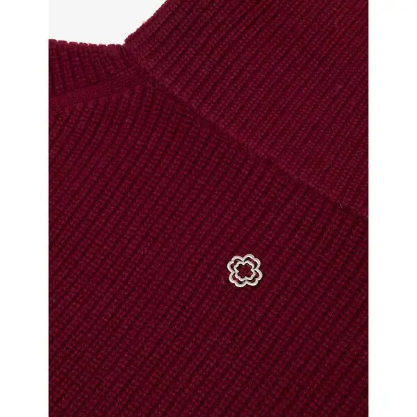 Maje Wool And Cashmere Collar