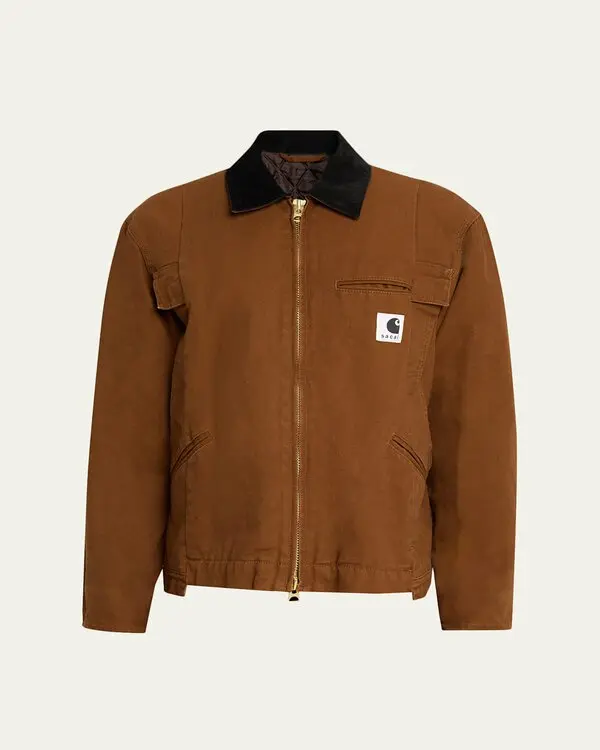 SACAI X CARHARTT WIP Duck Canvas Jacket