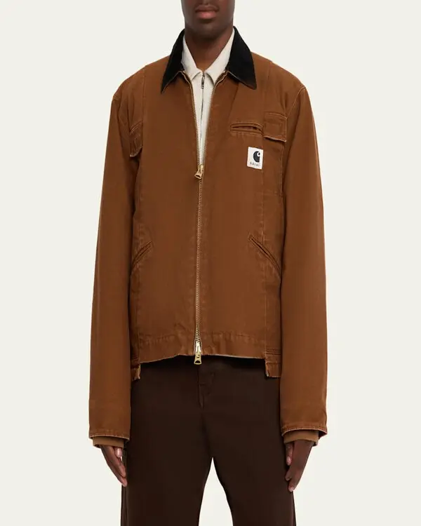 SACAI X CARHARTT WIP Duck Canvas Jacket