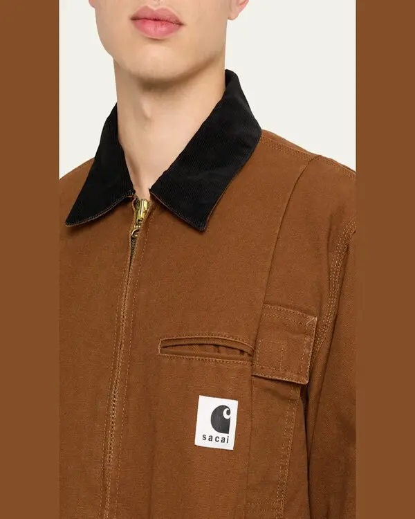 SACAI X CARHARTT WIP Duck Canvas Jacket