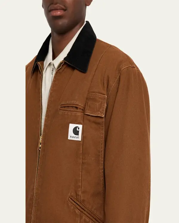 SACAI X CARHARTT WIP Duck Canvas Jacket