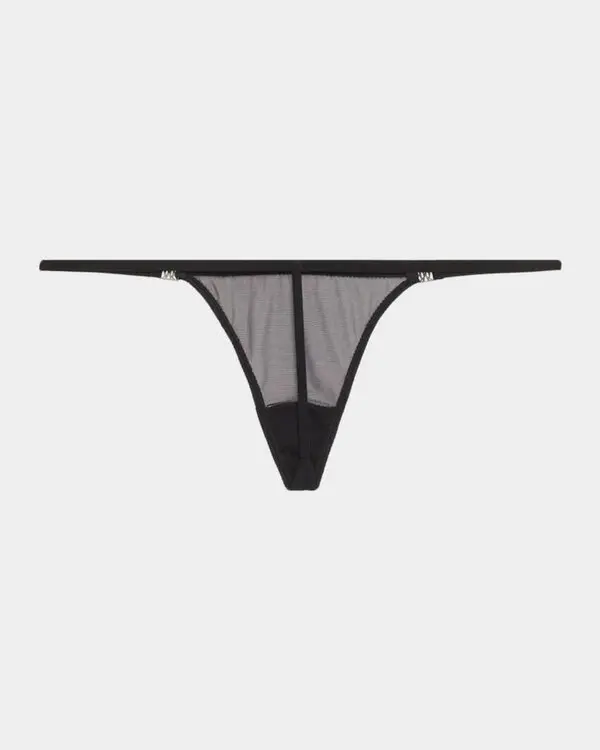 Kiki De Montparnasse Brienne Sheer Mesh G-string