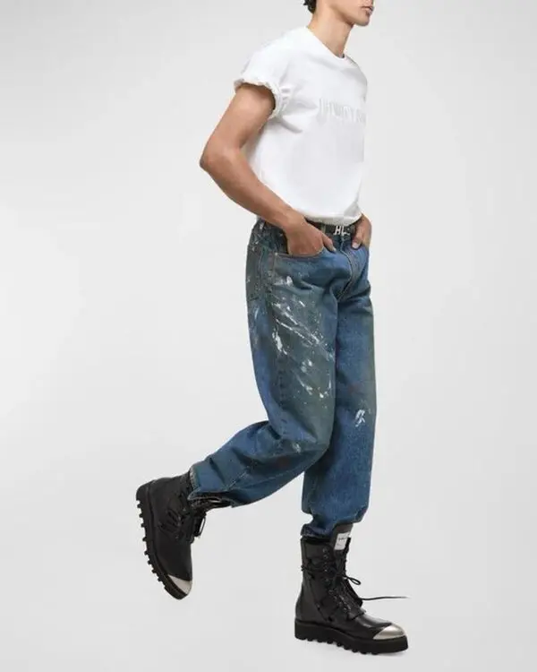 Helmut Lang Apos;s Logo Oversized Short-sleeve T-shirt