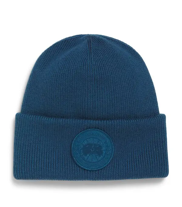 Canada Goose Wool Arctic Toque Beanie - Blue