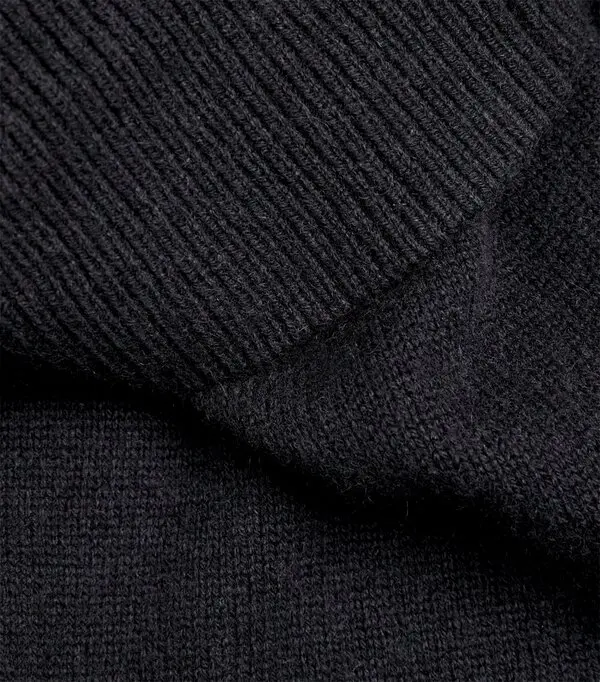 SKIMS Wool-cashmere Blend Fold-over Trousers