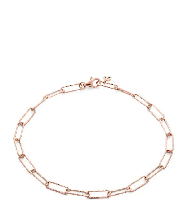 Monica Vinader Vermeil Alta Bracelet - Rose Gold