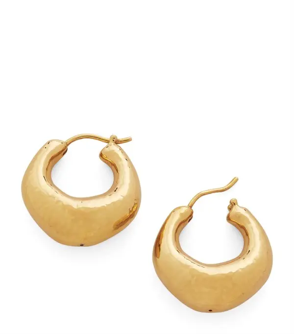 Monica Vinader Vermeil Deia Hoop Earrings - Gold