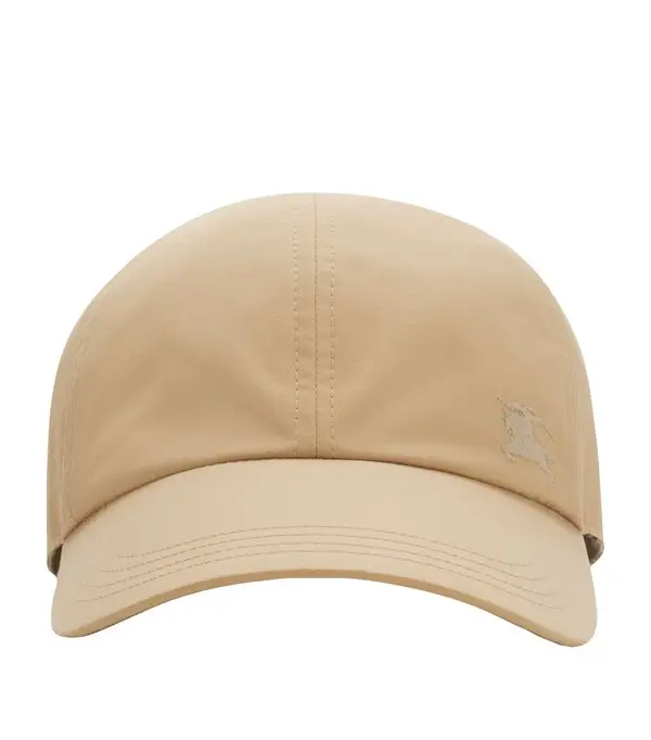 Burberry Cotton Gabardine Baseball Cap - Beige