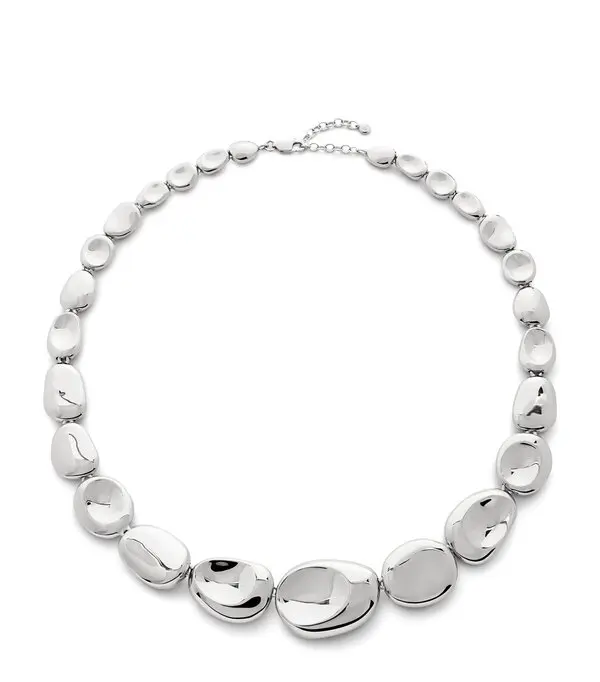 Monica Vinader Sterling Aria Collar Necklace - Silver