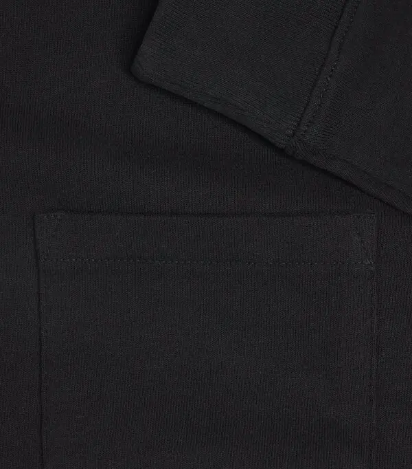 Vince Sueded Jersey Pocket T-shirt - Black
