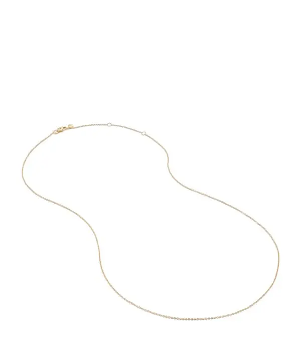 Monica Vinader Fine Chain Necklace - Gold