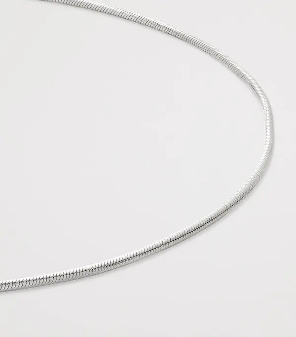 Monica Vinader Chain Necklace - Silver