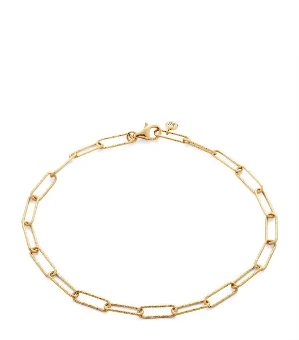 Monica Vinader Vermeil Alta Bracelet - Gold