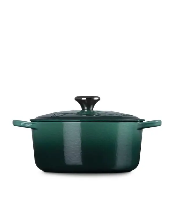 LE CREUSET Cast Iron Elphaba Embossed Casserole Dish