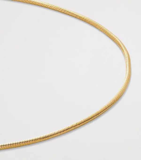 Monica Vinader Vermeil Thin Snake Chain