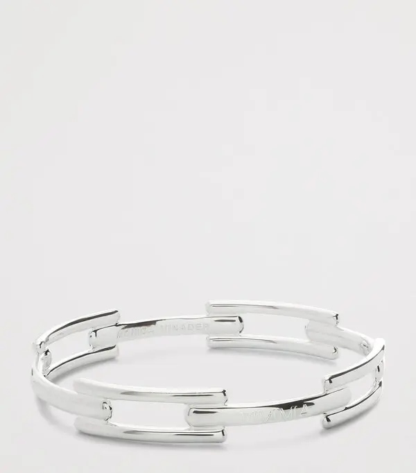 Monica Vinader Sterling Signature Link Bangle